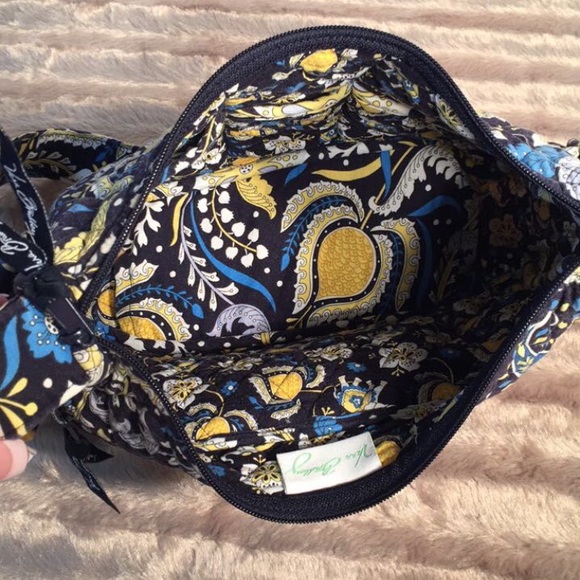 Vera Bradley | Bags | Vera Bradley Ellie Blue Elephant Shoulder Purse ...